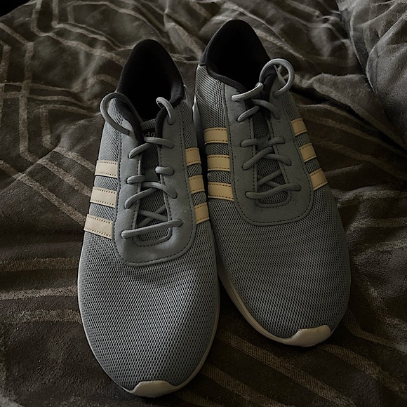 adidas | Shoes | Adidas Lite Racer Blue And White | Poshmark